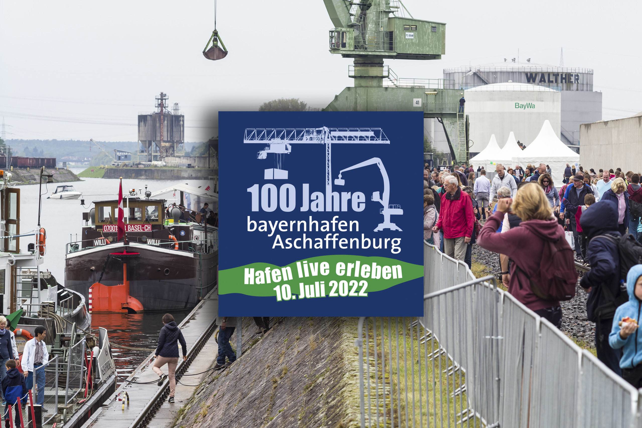 bayernhafen - „Hafen live erleben“ beim großen Hafenfest am Sonntag, 10 ...