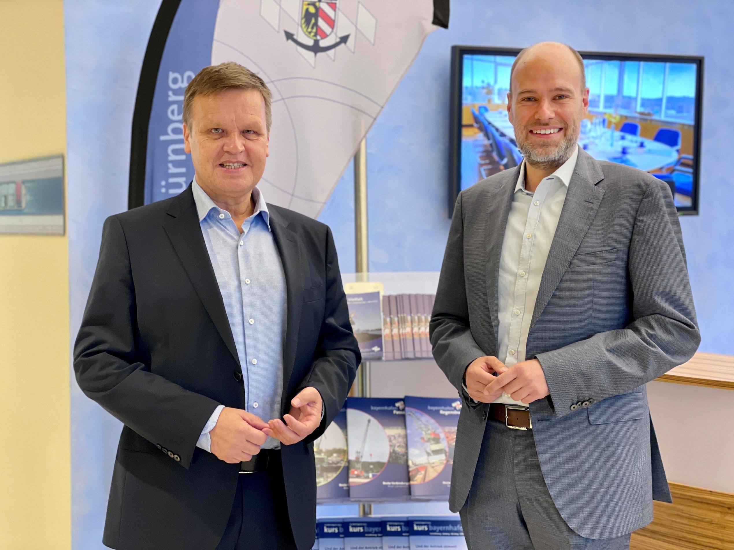 bayernhafen - Neue Doppelspitze bei der Hafen Nürnberg-Roth GmbH